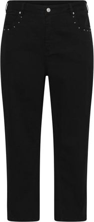 Kaffe Curve Femme, Jeans, Noir, Taille: 54 FR Loula Jeans droits