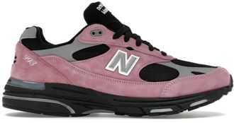 New Balance Low-Top Sneaker - New Balance 993 MiUSA Pink Taffy - Gr. 37,5 (EU) - in Schwarz - f&uuml;r Damen