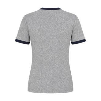 Sams&oslash;e & Sams&oslash;e Logo-Printed Cotton T-Shirt - Gray