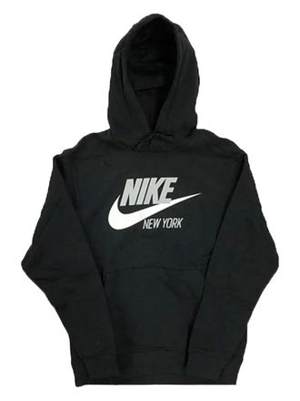 Nike Sportswear Fleece Black Hoodie - Schwarz