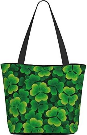 AOOEDM Sac shopping pour femme Saint-PatrickS-Day 33 x 27,9 x 17,8 cm. Le cadeau parfait pour la Saint-Valentin. Cest de la Saint-Valentin pour maman, fille,
