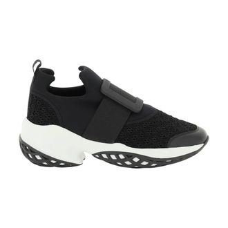 Roger Vivier Sneakers aus Neopren und Spitze - - Shoes - Damen - Schwarzk - 39 EU