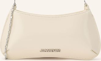 Jacquemus Jacquemus Schultertasche Le Petit Bisou Chaine weiss