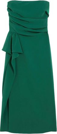 Max Mara Femme, Robes, Vert, Taille: 42 FR Cady Bustier Dress