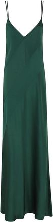 Antonelli Femme, Robes, Vert, Taille: 42 FR Long Moon Dress