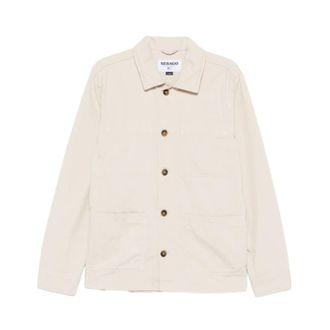 Sebago Homme, Vestes, Beige, Taille: M Dorr Herringbone Jacket