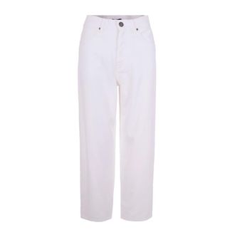 Pinko Cropped Jeans - - Jeans - Damen - Wei&szlig; - W29