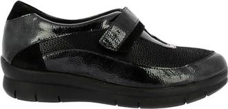 Doctor Cutillas Baskets pour femme 75605 auto-adhérentes vernies, Noir, 39 EU