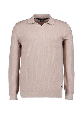 Joop Herren Pullover braun Baumwolle unifarben