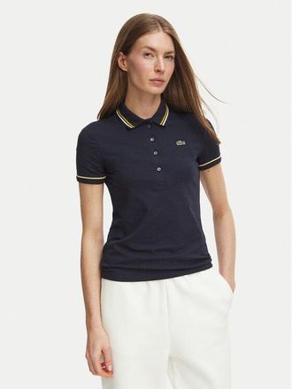Lacoste Poloshirt DF5284 Dunkelblau Slim Fit