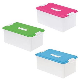 Great Plastic Kunststoffbeh&auml;lter mit Griff, Farbe 12 Liter, Mehrfarbig, Einheitsgr&ouml;&szlig;e