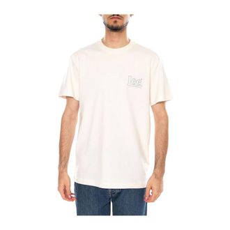Lee Homme, Tops, Blanc, Taille: XL Relaxed Daily Dose Tee