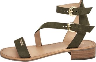 Les Tropeziennes LES TROPEZIENNES PAR M. BELARBI Damen Hocney Sandale, kaki, 37 EU