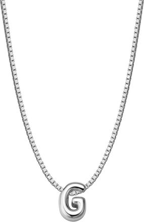 Glanzst&uuml;cke M&uuml;nchen Halskette - Sterling Silber Halskette Buchstabe G - Gr. unisize - in Silber - f&uuml;r Damen