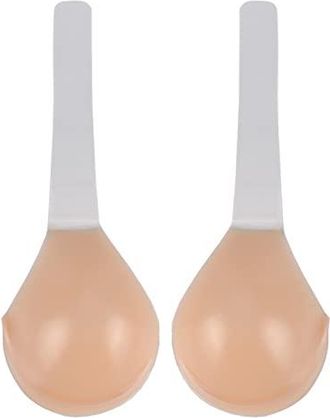 Generic Femmes Soutien-Gorge Voluptueux Lift Up Bra Silicone Adhésif Lift Bra Adhésif Dissimuler Bande De Silicone avec Sangle Dissimuler Lift Sticky Bras Dim