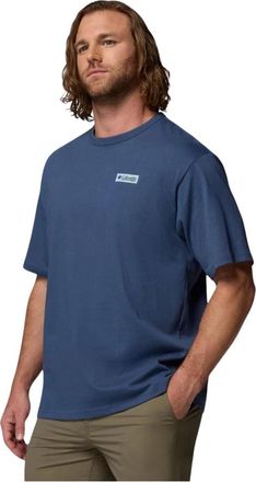 Columbia Homme, Sport, Bleu, Taille: XL T-shirt imprim&eacute; &agrave; manches courtes et col rond