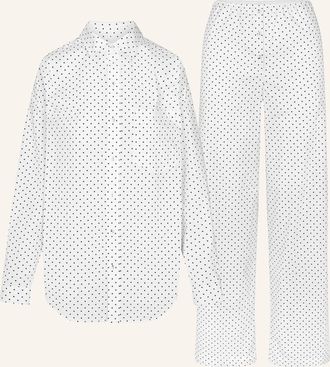 SKIMS Skims Schlafanzug Cotton Poplin schwarz