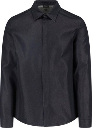 Gucci Baumwoll- Und Seidenhemd