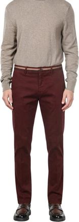 Mason's Pantalon Chino dHiver Torino - Homme - Pantalons - Rouge - Taille: 3XL