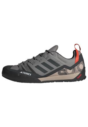 adidas Unisex Terrex Swift Solo 2.0 Wanderschuhe, Sneaker, EU, Charcoal Solid Grey Carbon Wonder Beige, 40 2/3 EU