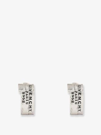 Givenchy Givenchy Tape earrings in metal and enamel - GIVENCHY - gender_Woman