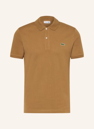 Lacoste Piqu&eacute;-Poloshirt Slim Fit braun