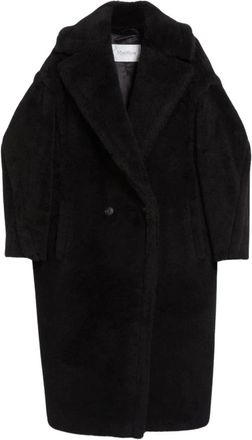 Max Mara Femme, Manteaux, Noir, Taille: 34 FR Manteau Icon Teddy Bear