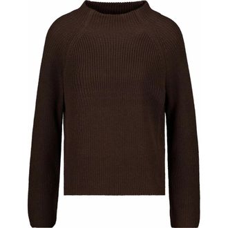 Monari Pullover mit Stehkragen - - Knitwear - Damen - Braun - 2XL