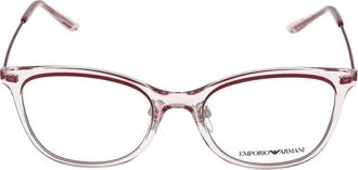 Emporio Armani Femme, Accessoires, Rose, Taille: 51 MM 3199 Vista 5070 51/18/145 Eyeglasses