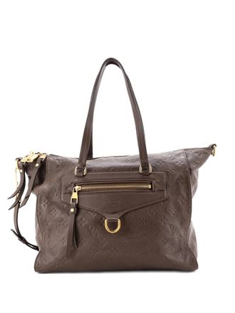 Louis Vuitton PM Lumineuse Handtasche Monogram Empreinte Tote Bag - Braun