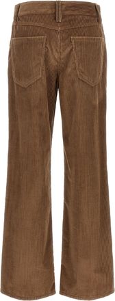 Brunello Cucinelli Womens Brown Cotton Casual Pants
