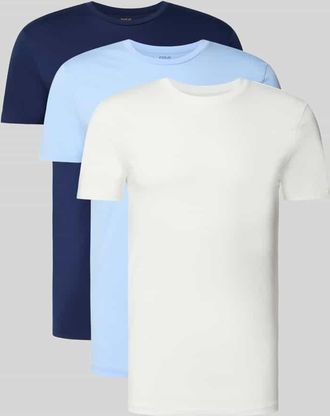 Ralph Lauren Regular Fit T-Shirt-Set aus reiner Baumwolle im 3er-Pack