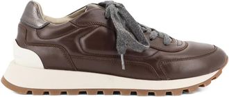 Brunello Cucinelli baskets à ornements métalliques - Marron