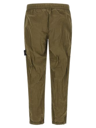 Stone Island Mens Bicolor Polyamide Athletic Pants