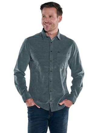 Engbers Herren Herren Cordhemd, Dunkelgruen, 39438, Dunkelgruen in Gr&ouml;&szlig;e 5XL