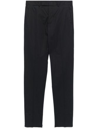 Ermenegildo Zegna pantalon à coupe fuselée - Bleu