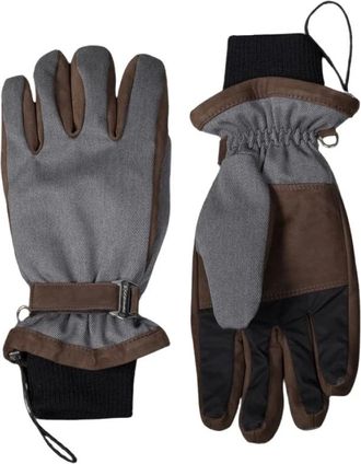 Moorer Homme, Accessoires, Gris, Taille: 9 IN Gants de Ski