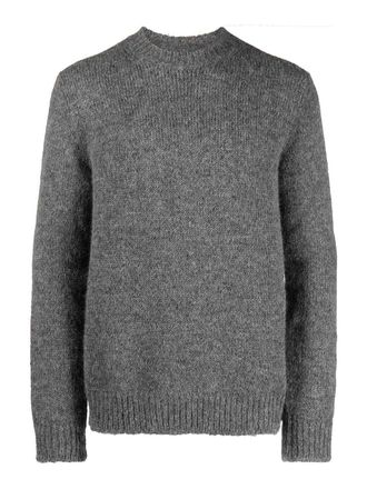 Jil Sander Pull Col Rond - Gris