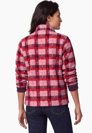 Cecil Langarmshirt mit Karomuster