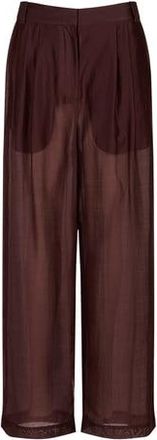 Tibi Pantalon large taille haute