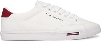 Tommy Hilfiger Sneakers aus Stoff Tommy Hilfiger Vulc Core Rwb Long FM0FM05813 Wei&szlig;