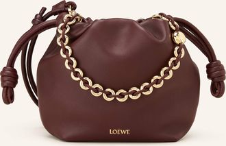 Loewe Schultertasche Flamenco rot