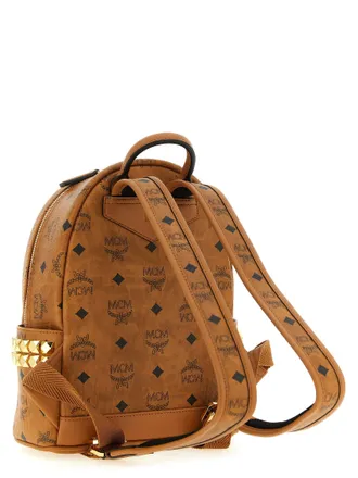 MCM Stark Backpack - Cognac