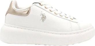 U.S.Polo Association U.s. Polo Assn., Homme, Chaussures, Blanc, Taille: 39 EU Britny Baskets