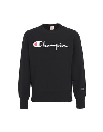CHAMPION REVERSE WEAVE CREWNECK SWEATSHIRT LOGO