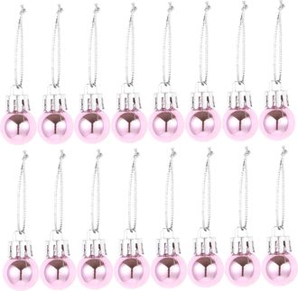 Cabilock Stücke Mini Weihnachten Ornamente 2cm Hängen für Baum Home Party