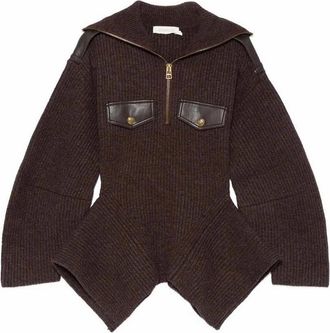 Zimmermann Pull Col Rond - Marron