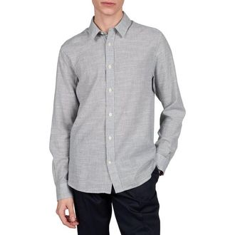 Knowledge Cotton Apparel Chemise &agrave; rayures en coton