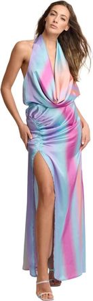 Kocca Femme, Robes, Multicolore, Taille: 38 FR &Eacute;l&eacute;gante robe longue