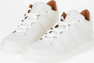 Ermenegildo Zegna COUTURE Leather Sneakers TIZIANO Ermenegildo Zegna